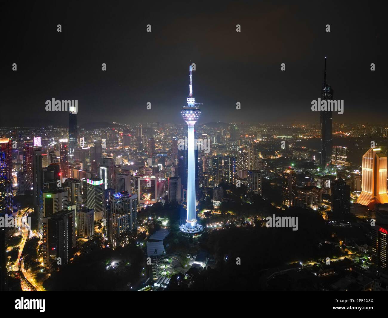 George Town, Penang, Malaysia - Nov 05 2022: Aerial view three ...