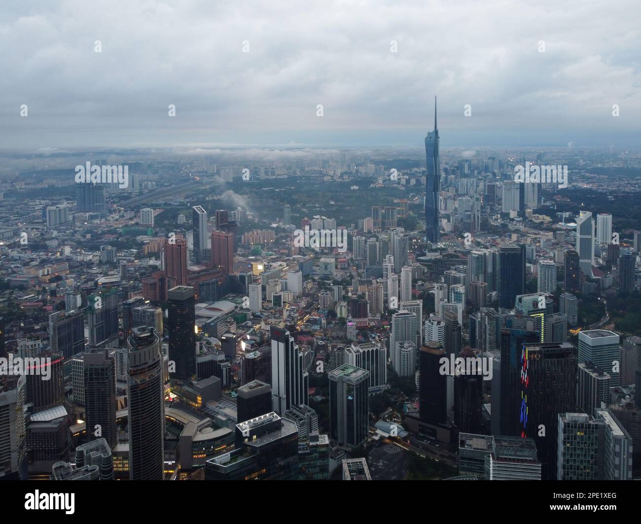 Bukit Bintang, Kuala Lumpur, Malaysia - Nov 12 2022: The Merdeka 118 ...