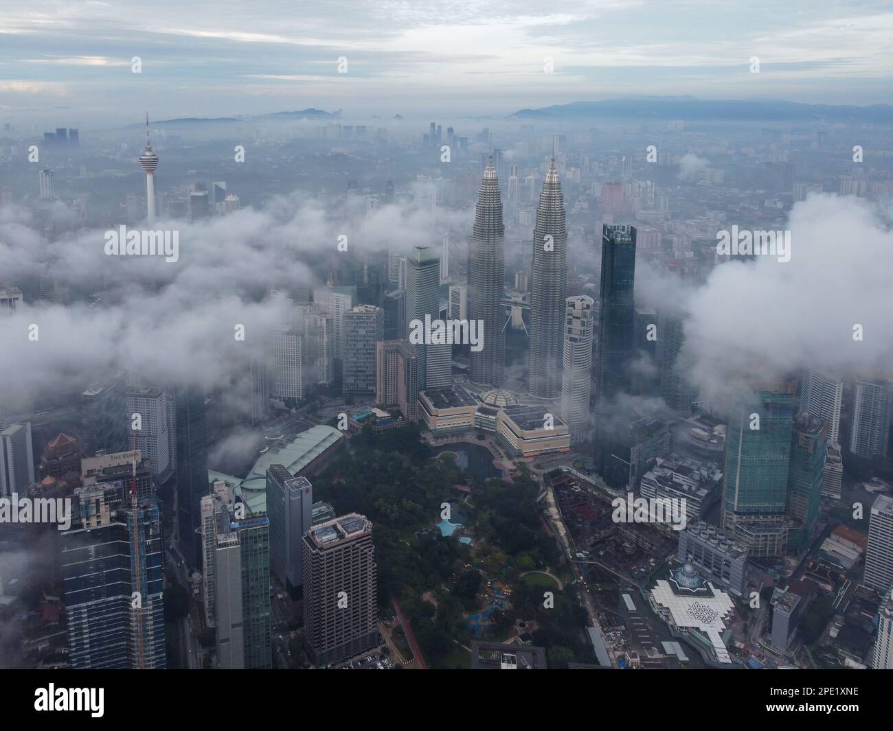 Bukit Bintang, Kuala Lumpur, Malaysia - Nov 13 2022: Aerial view ...