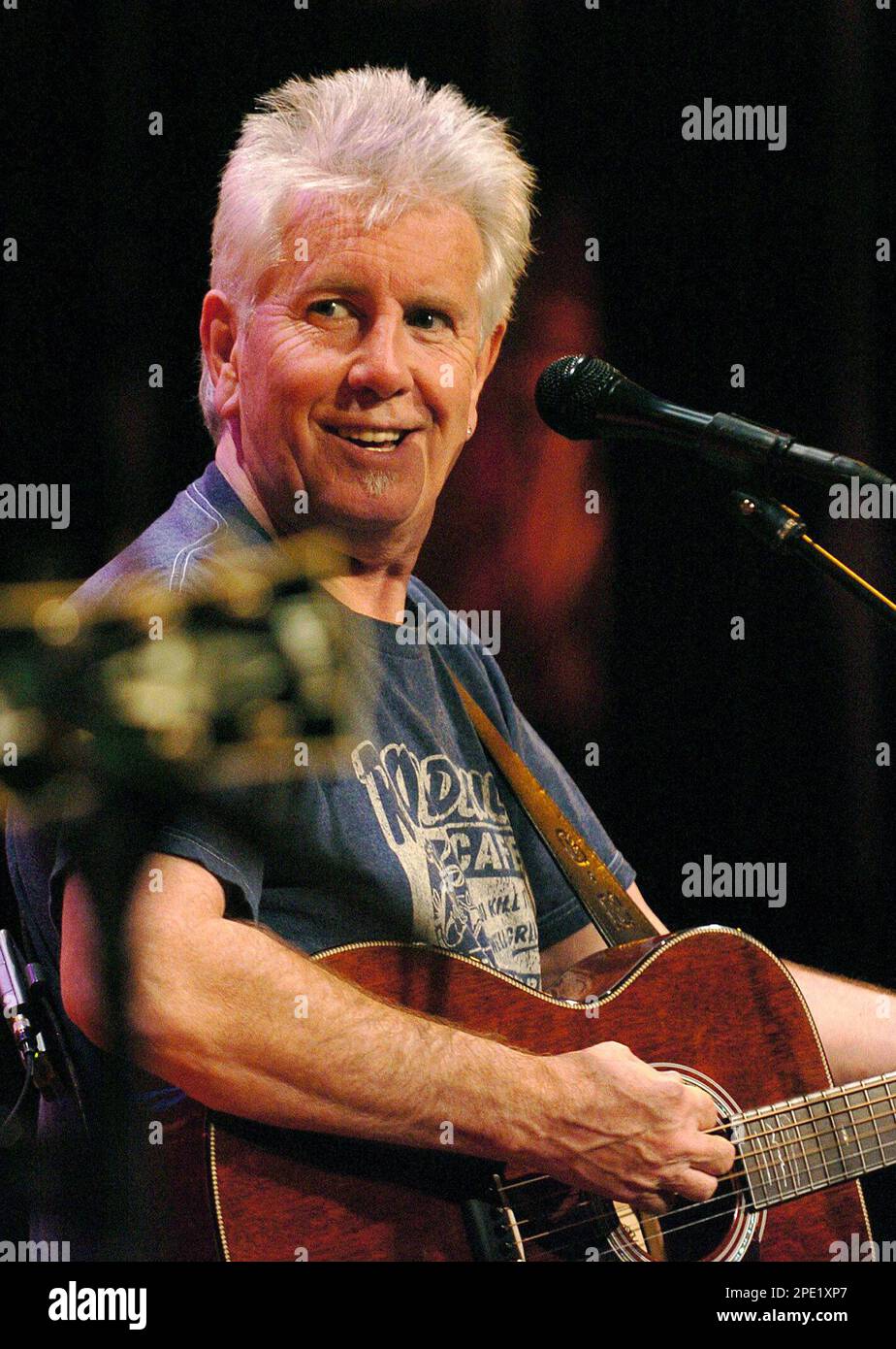 Graham Nash of legendary US group, Crosby, Stills and Nash performs on ...