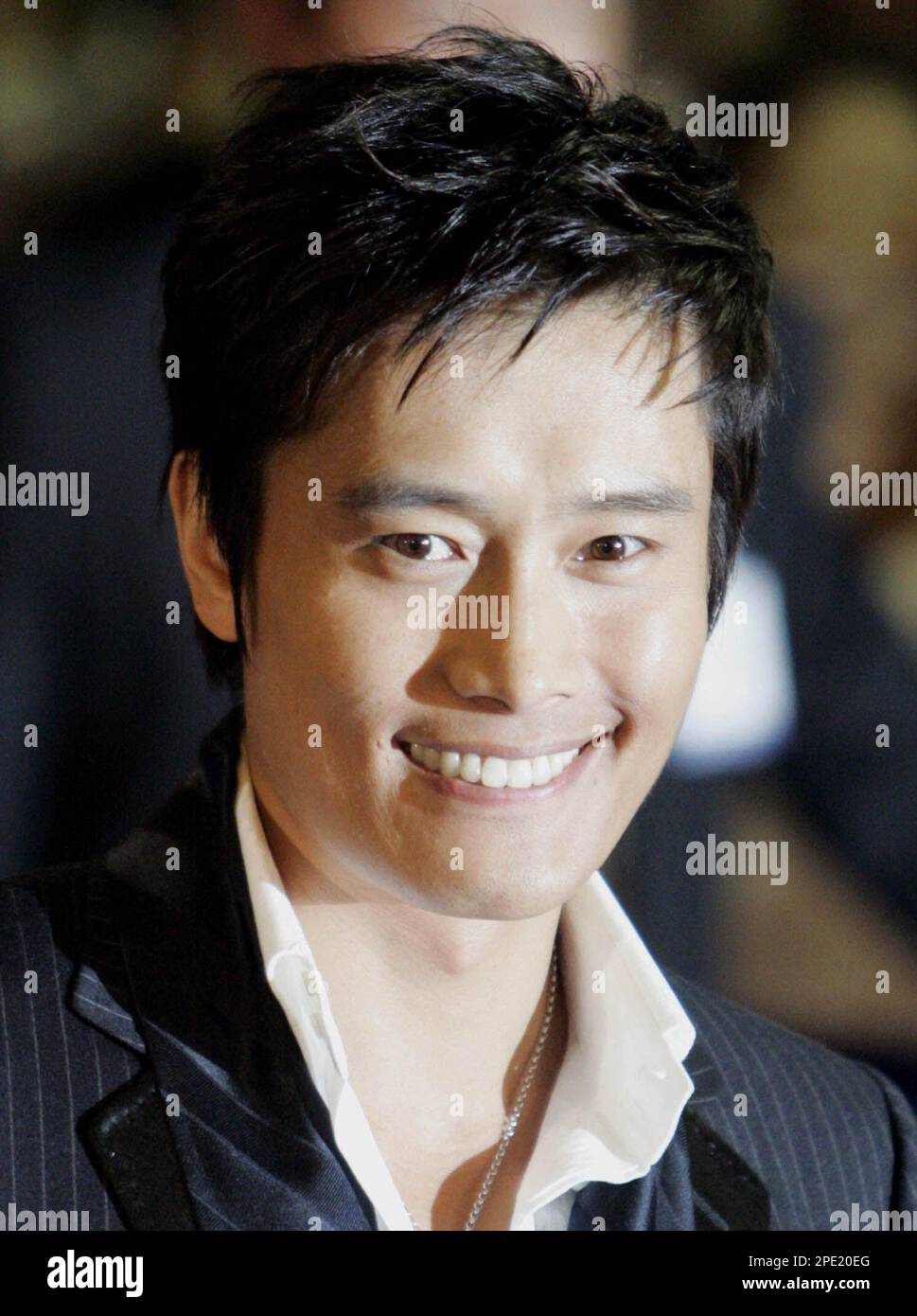 South Korean actor Lee Byung-hun arrives on the red carpet as he is a ...