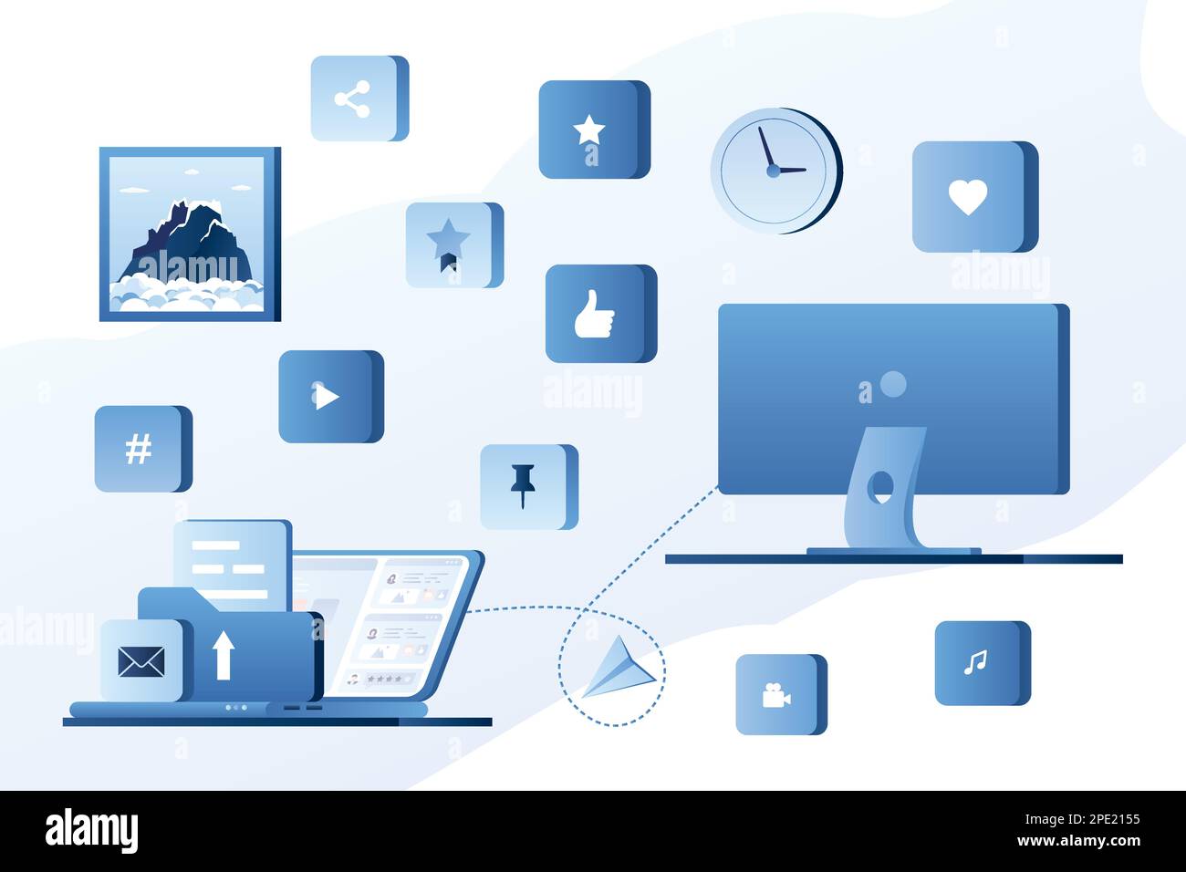 Email signs Stock Vector Images - Alamy