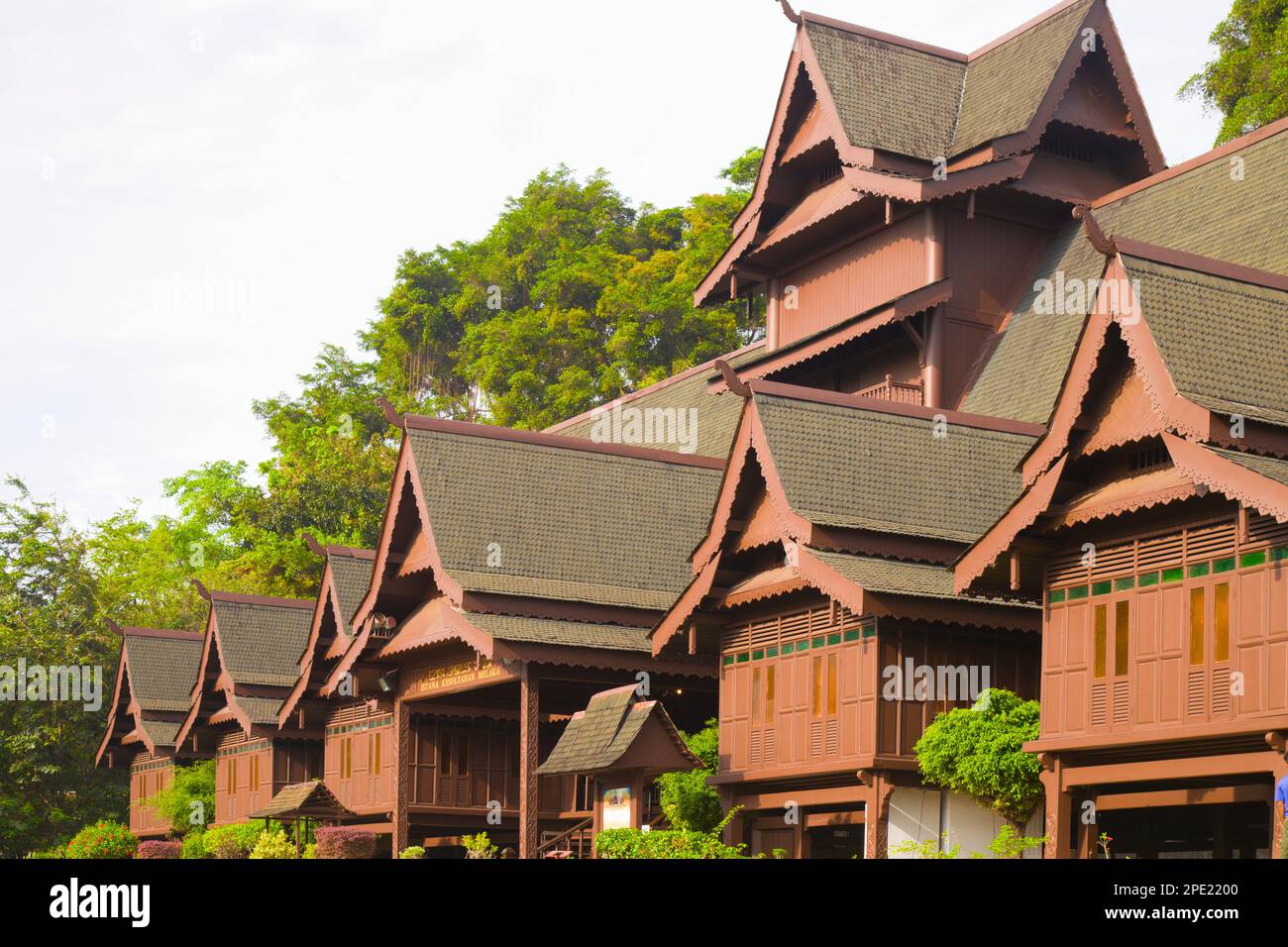 Malaysia, Melaka, Malacca, Sultanate Palace, Museum Stock Photo - Alamy