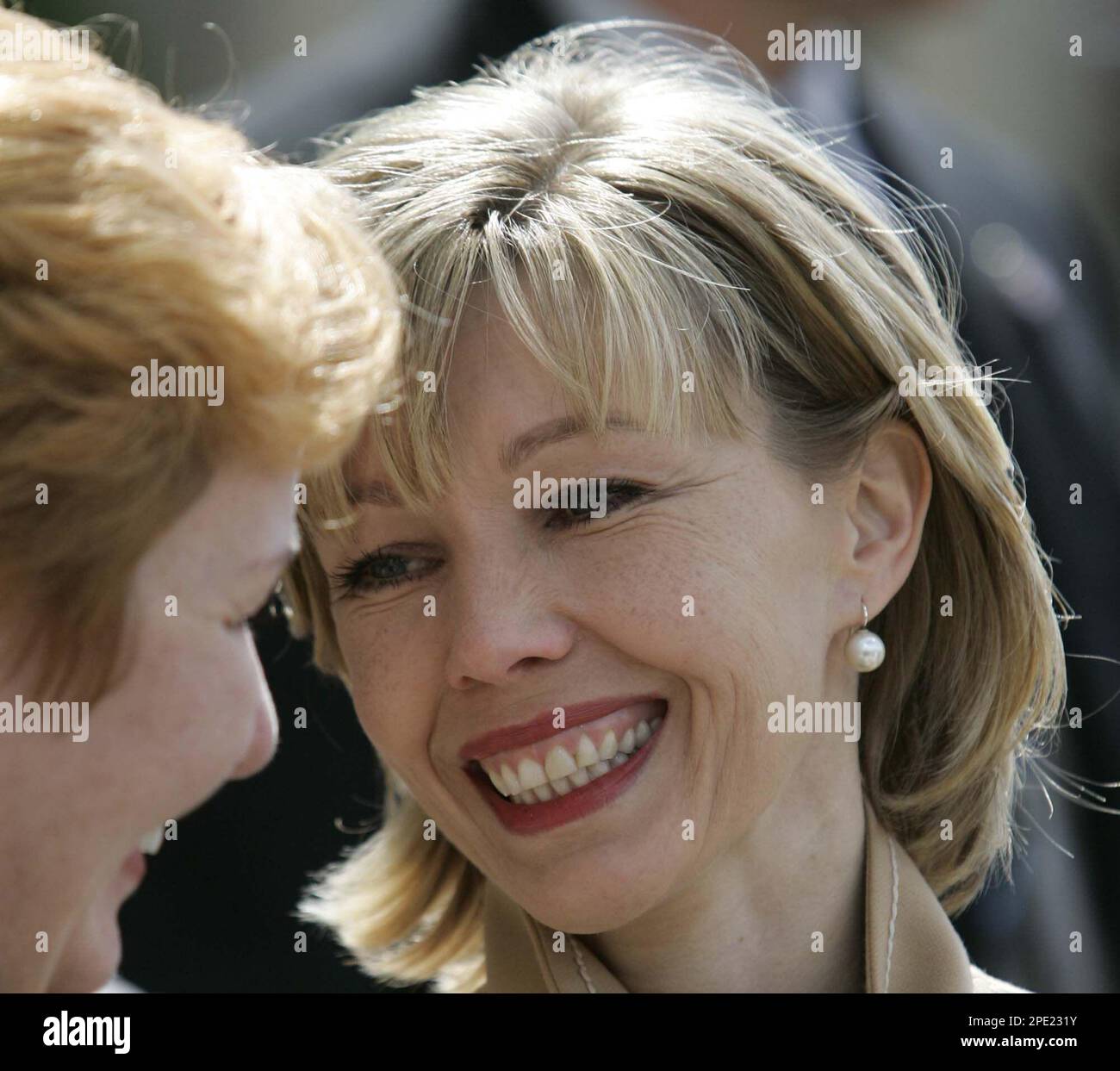 Doris Schroeder-Koepf, wife of German Chancellor Gerhard Schroeder ...