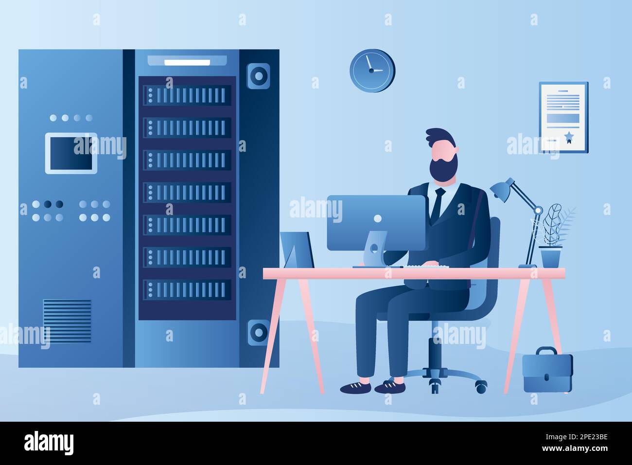 System Administrator Clipart