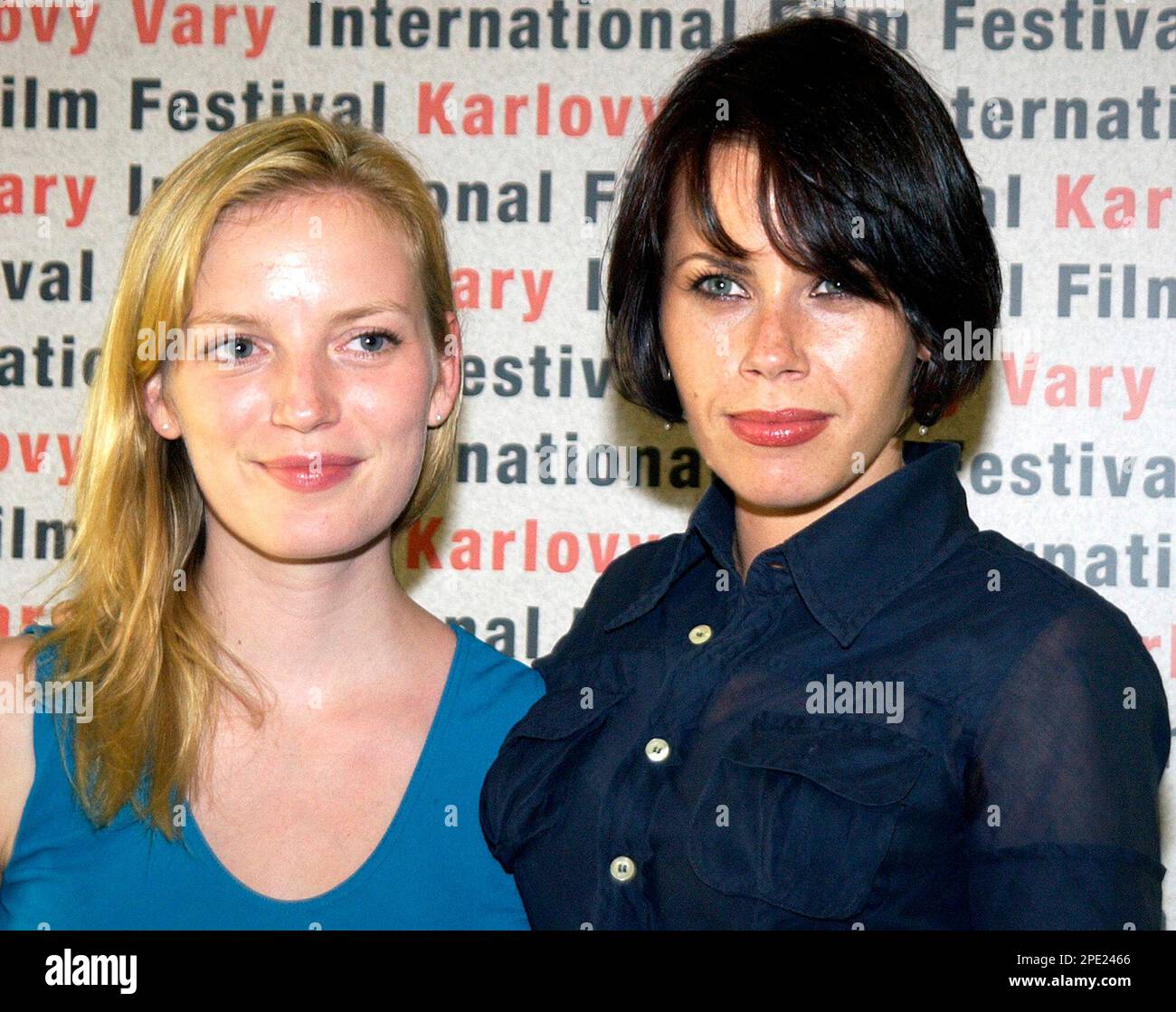 Canadian actress Sarah Polley, left, and her U.S. colleague actress ...