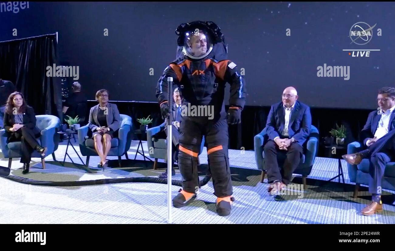 In this image taken from video provided by NASA, Axiom Space chief ...