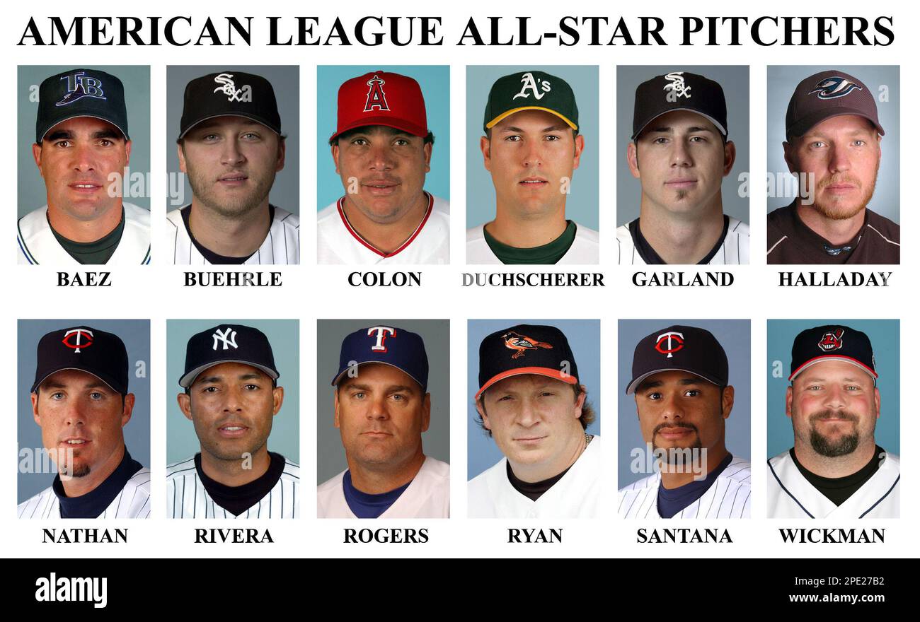 The American League pitchers selected for the 2005 All-Star game are ...