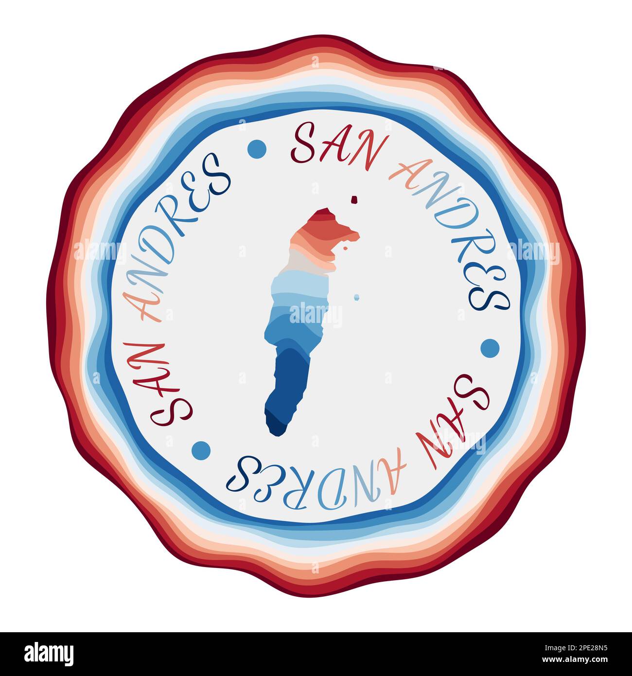 San circle logo Stock Vector Images - Alamy