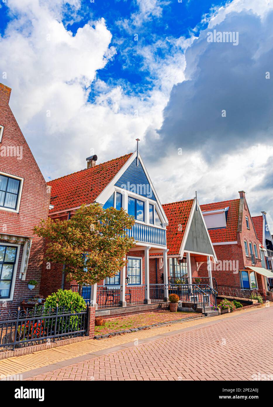 The village of Volendam in the Netherlands Stock Photo - Alamy