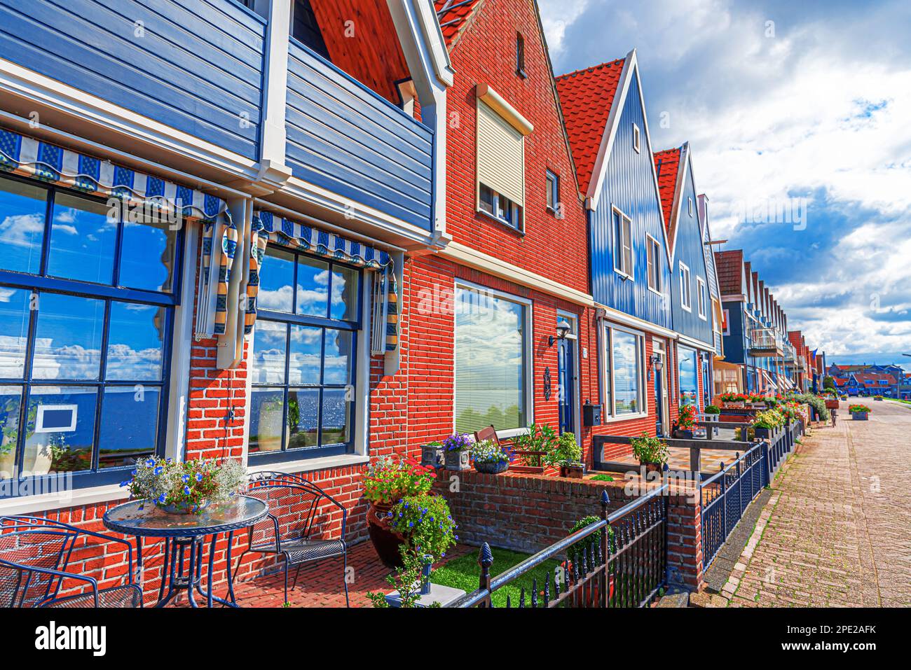 The village of Volendam in the Netherlands Stock Photo - Alamy