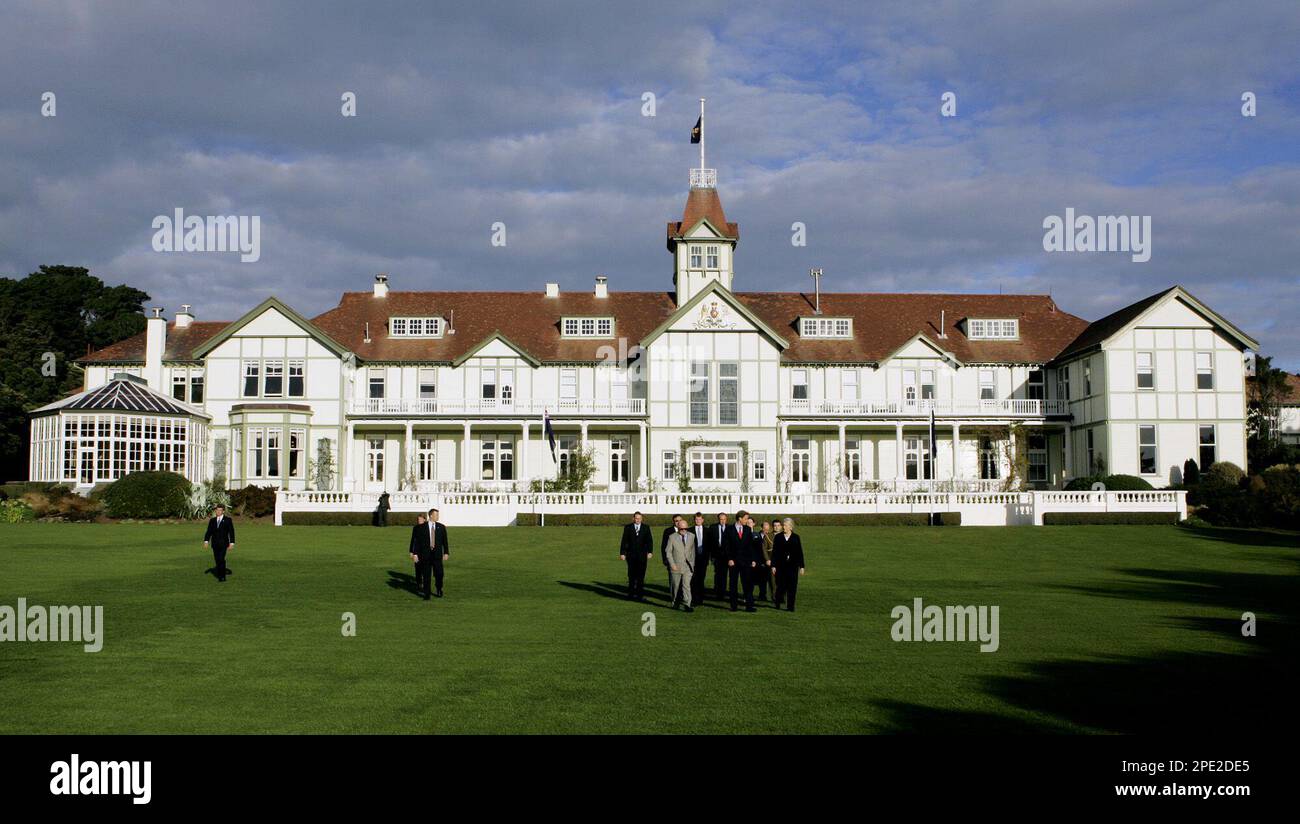 Prince William and New Zealand Governor General Dame Silvia Cartwright ...
