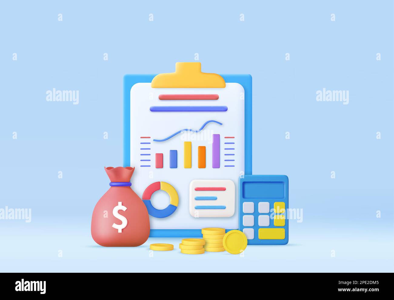 3d rendering growth graph Stock Vector Images - Alamy
