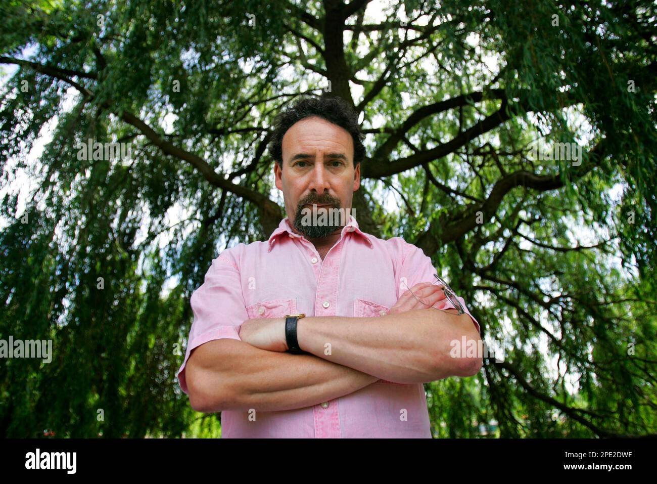 South African-born actor Antony Sher poses for photographs by the river ...
