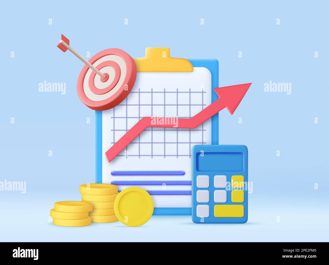 3d Financial investment Stock Vector Image & Art - Alamy