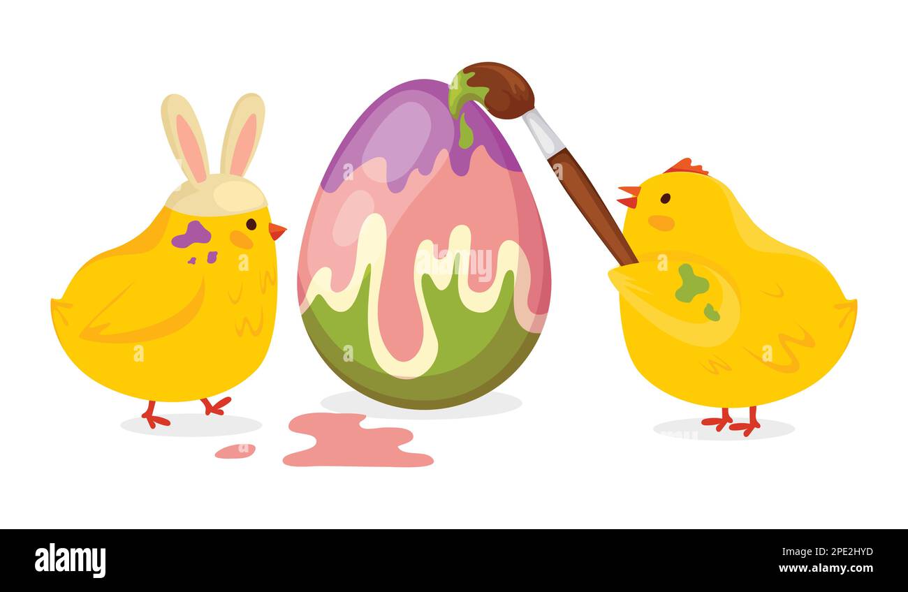 Happy Easter theme Stock Vector Image & Art - Alamy