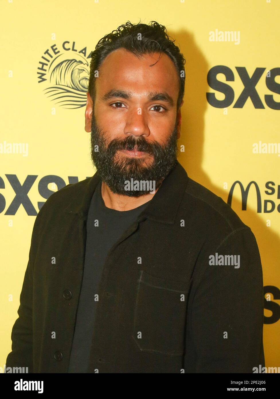 Andy McQueen arrives for the world premiere of "Mrs. Davis" during the ...
