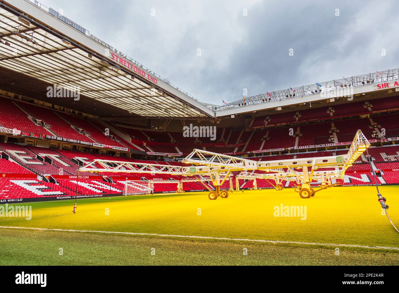 Manchester United Ground at Old Trafford on a Non-Match Day with ...