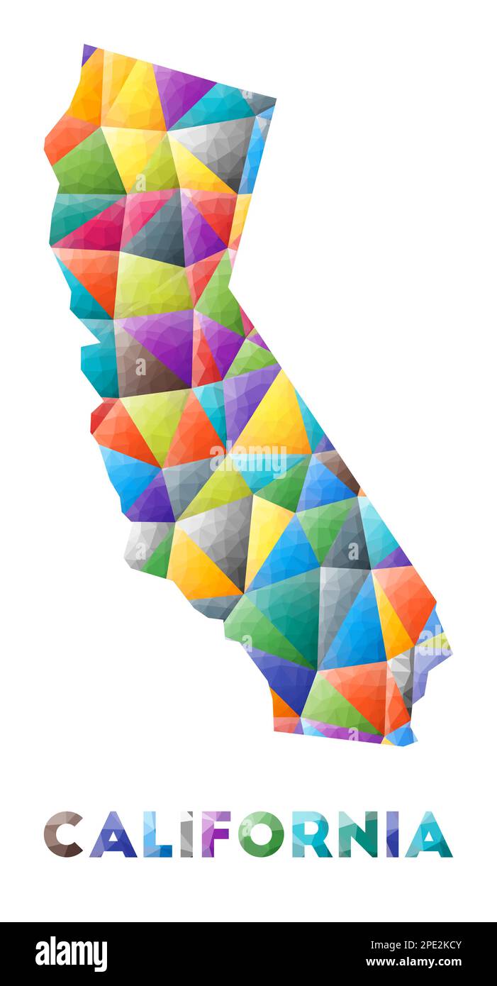 Colorful california artwork Stock Vector Images - Alamy