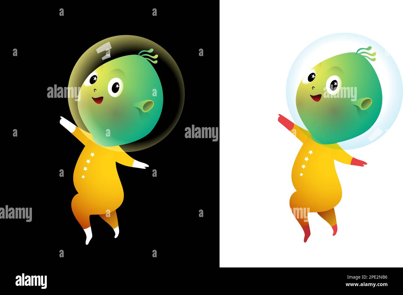 Little green man alien hi-res stock photography and images - Alamy