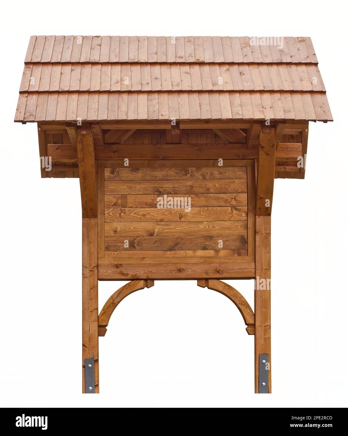 Wooden sign board isolated on the white background Stock Photo - Alamy