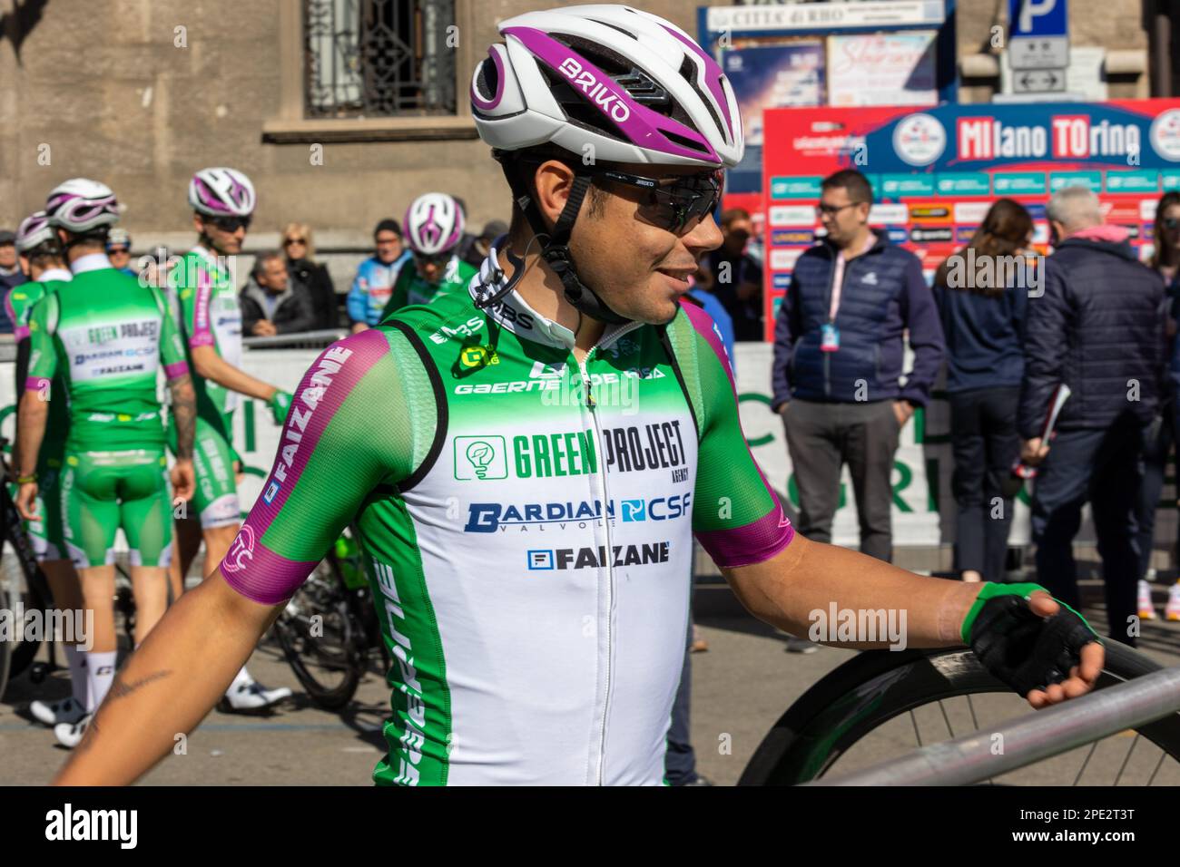 Luca Colnaghi (GreenProject - Bardiani CSF Stock Photo - Alamy