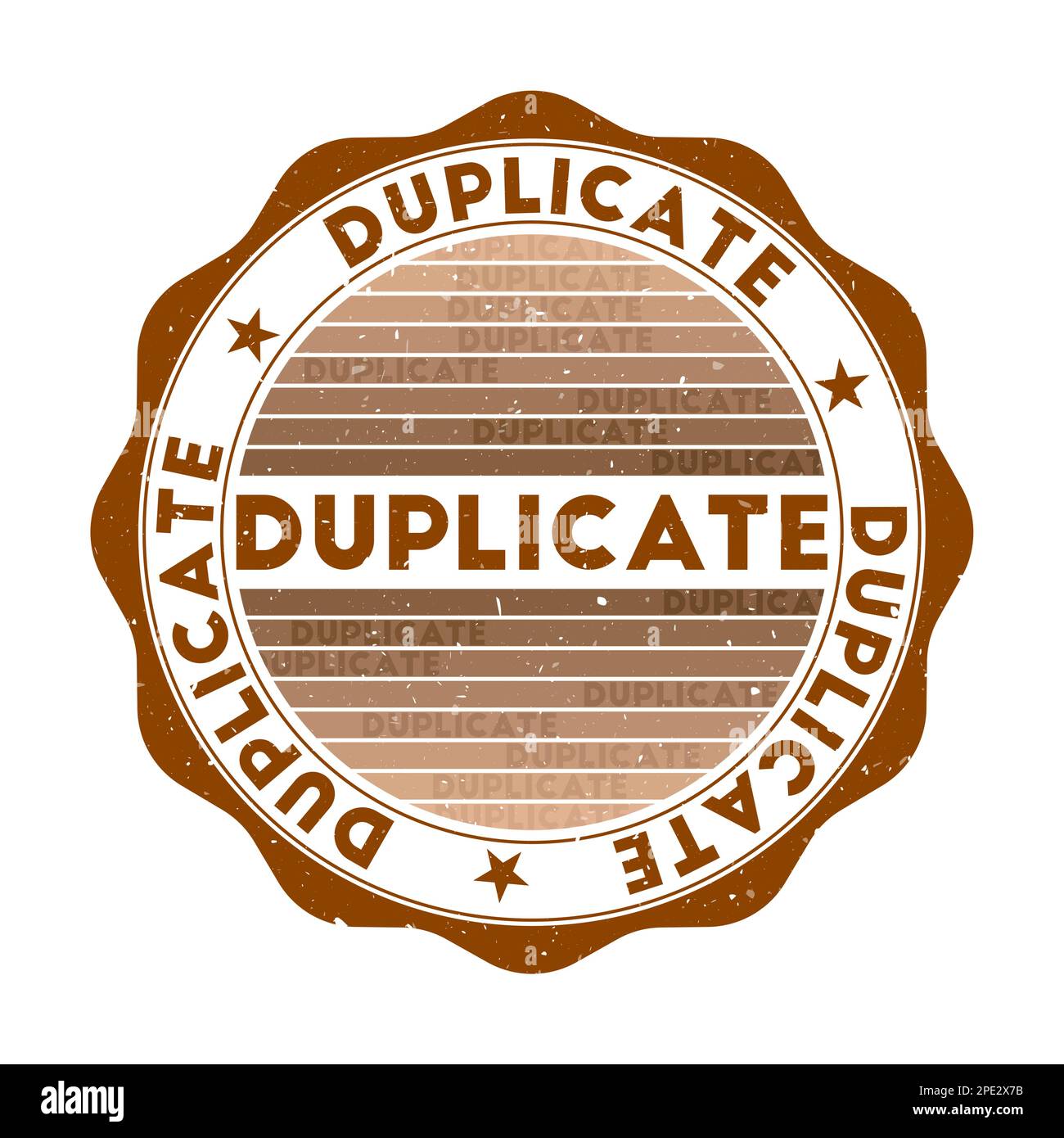 Duplicate stamp hi-res stock photography and images - Alamy