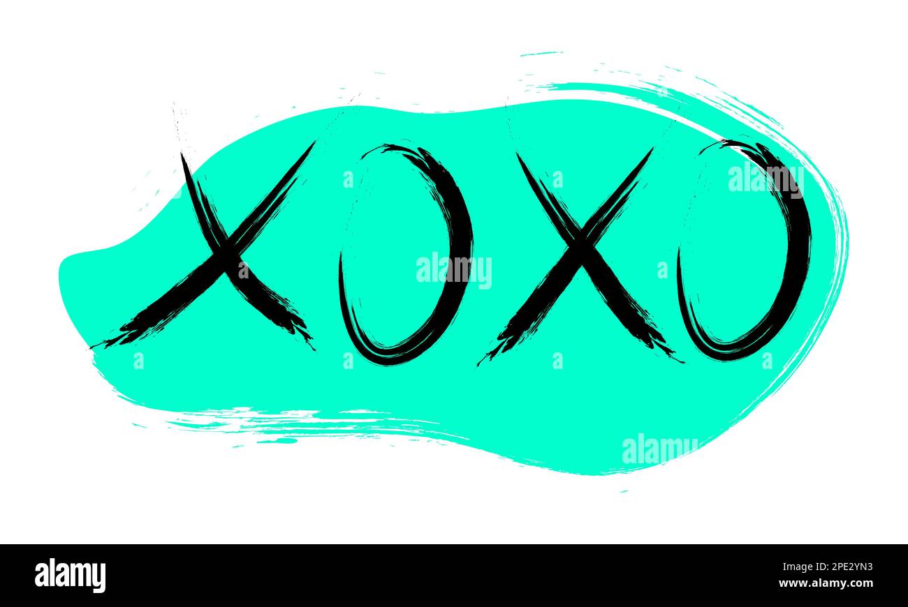 Xoxo word hi-res stock photography and images - Alamy