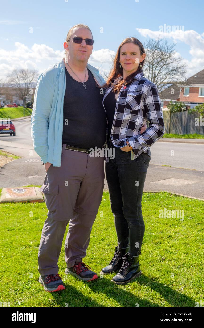 Paul Lane, 47, who has been married to Fiona Tatchell, 42, (right) for ...