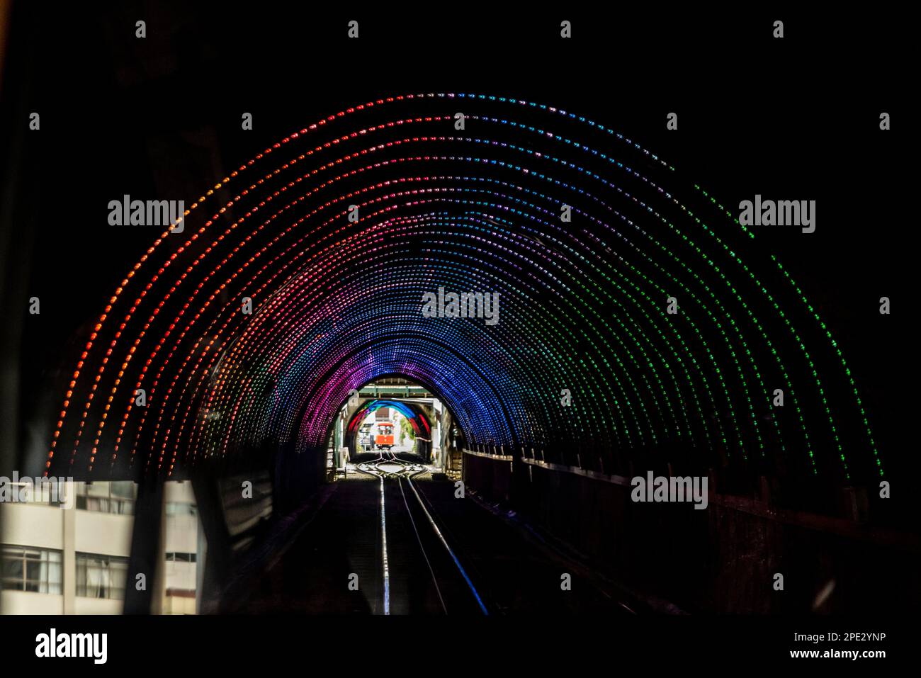 Wellington Cable Car, funicular railway in Wellington, New Zealand ...