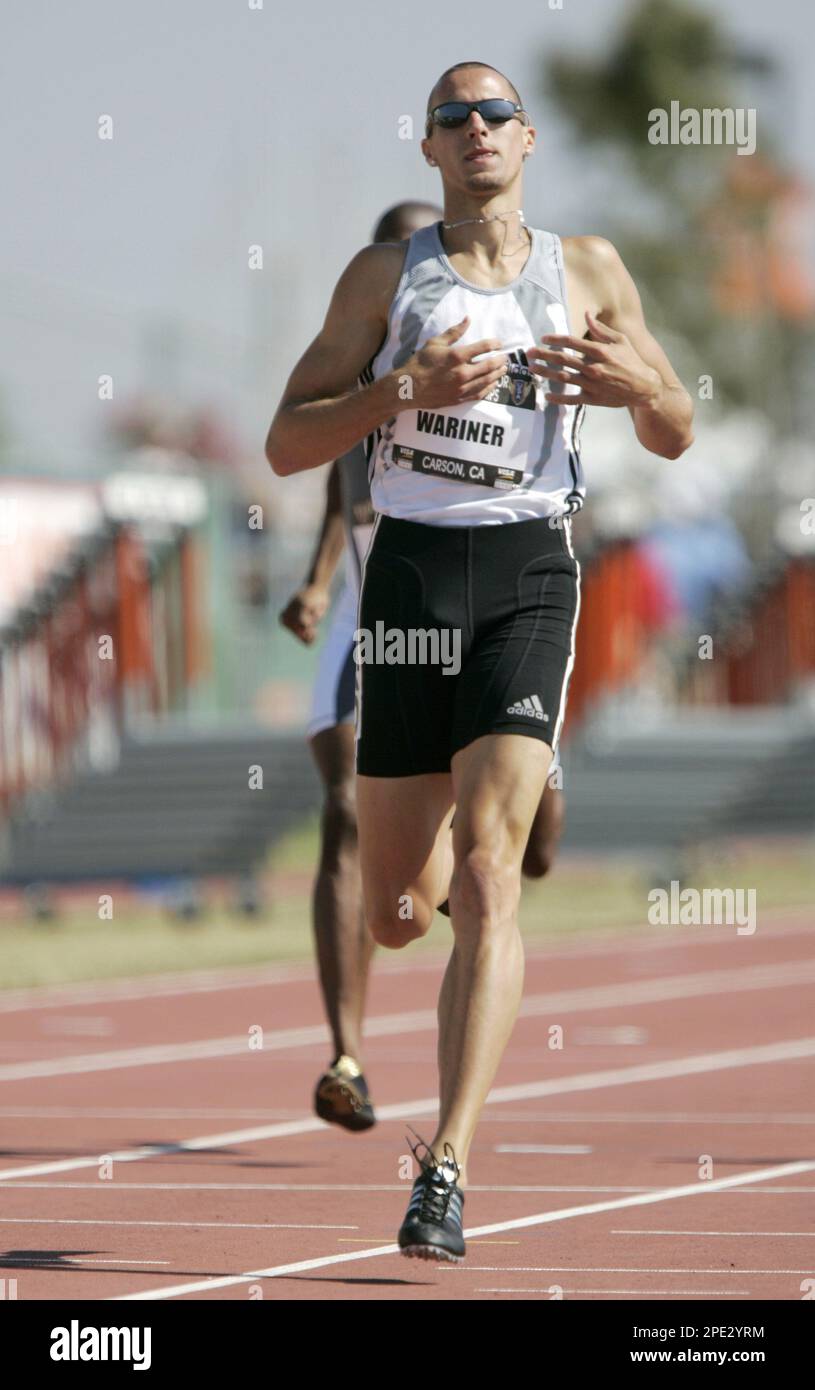 Jeremy Wariner is the fastest qualifier of the day as he takes the ...