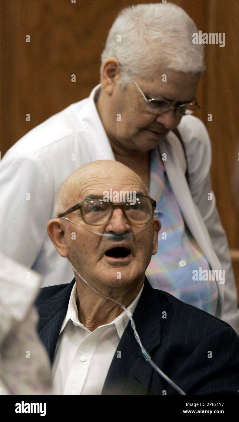 One-time Ku Klux Klan leader Edgar Ray Killen sits in a Philadelphia ...