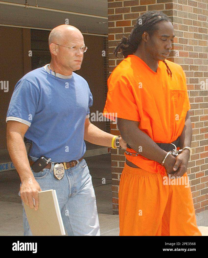 Alexandria, La., Police Detective Bruce Fairbanks leads Arthur Lee ...