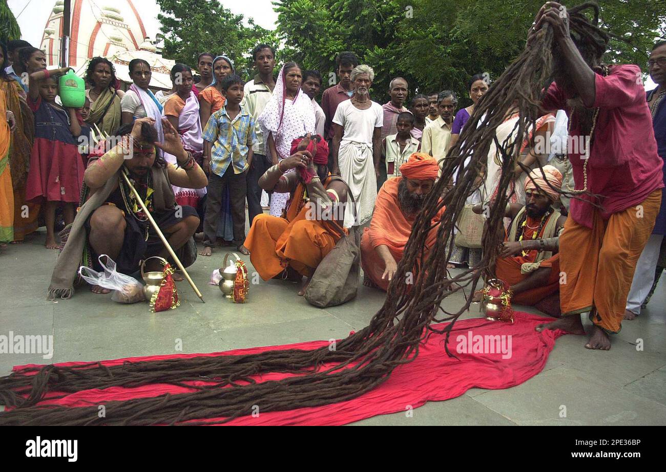 Sukdev Baba Shanti, a Sadhu or Hindu holy man from the northern Indian ...