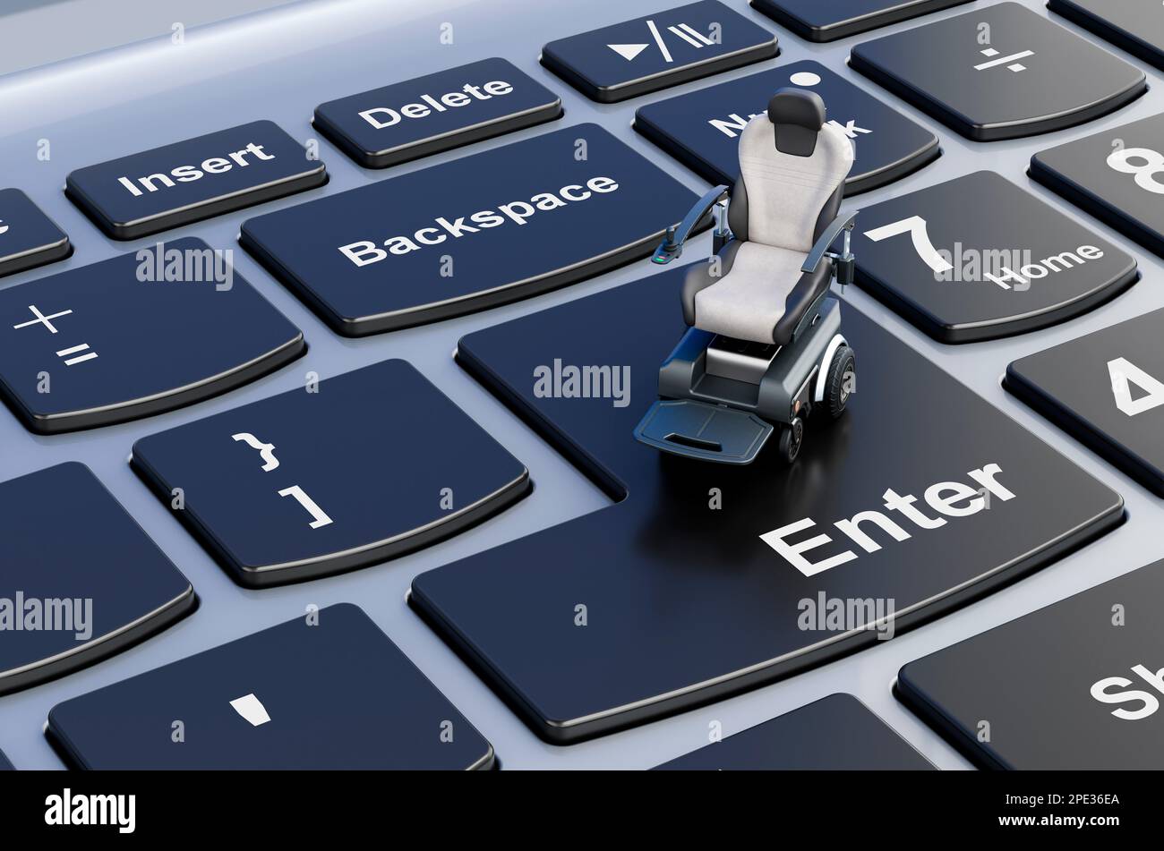 Motorized power chair hi-res stock photography and images - Alamy