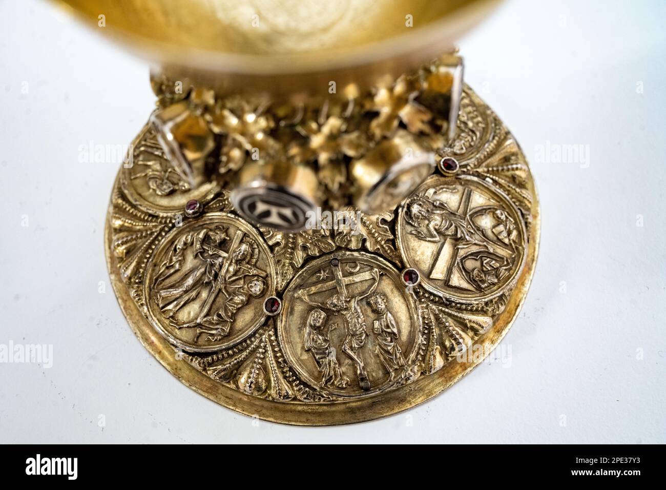 Greifswald, Germany. 15th Mar, 2023. The Naugard communion chalice ...