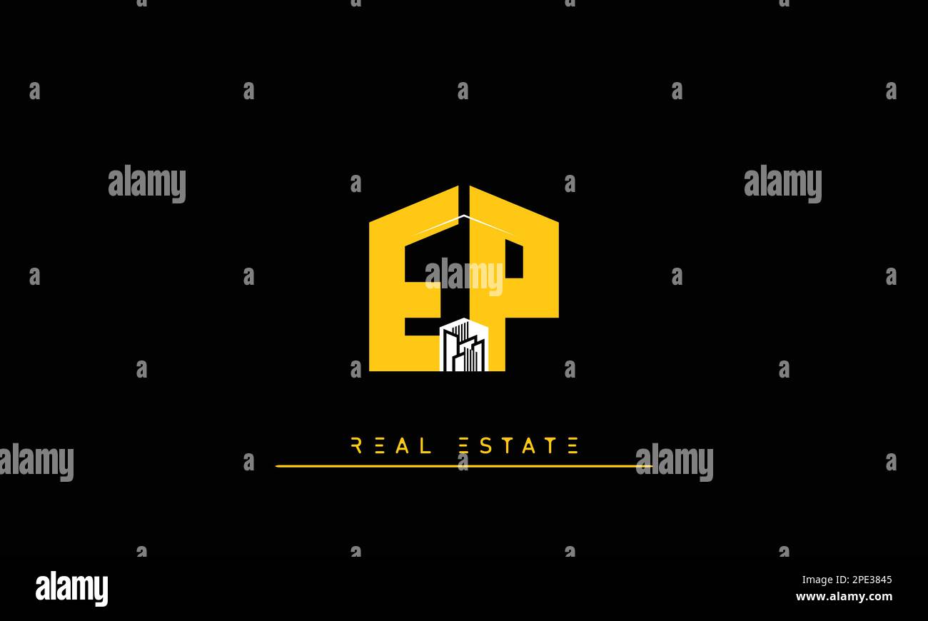 Ep real estate logo hi-res stock photography and images - Alamy