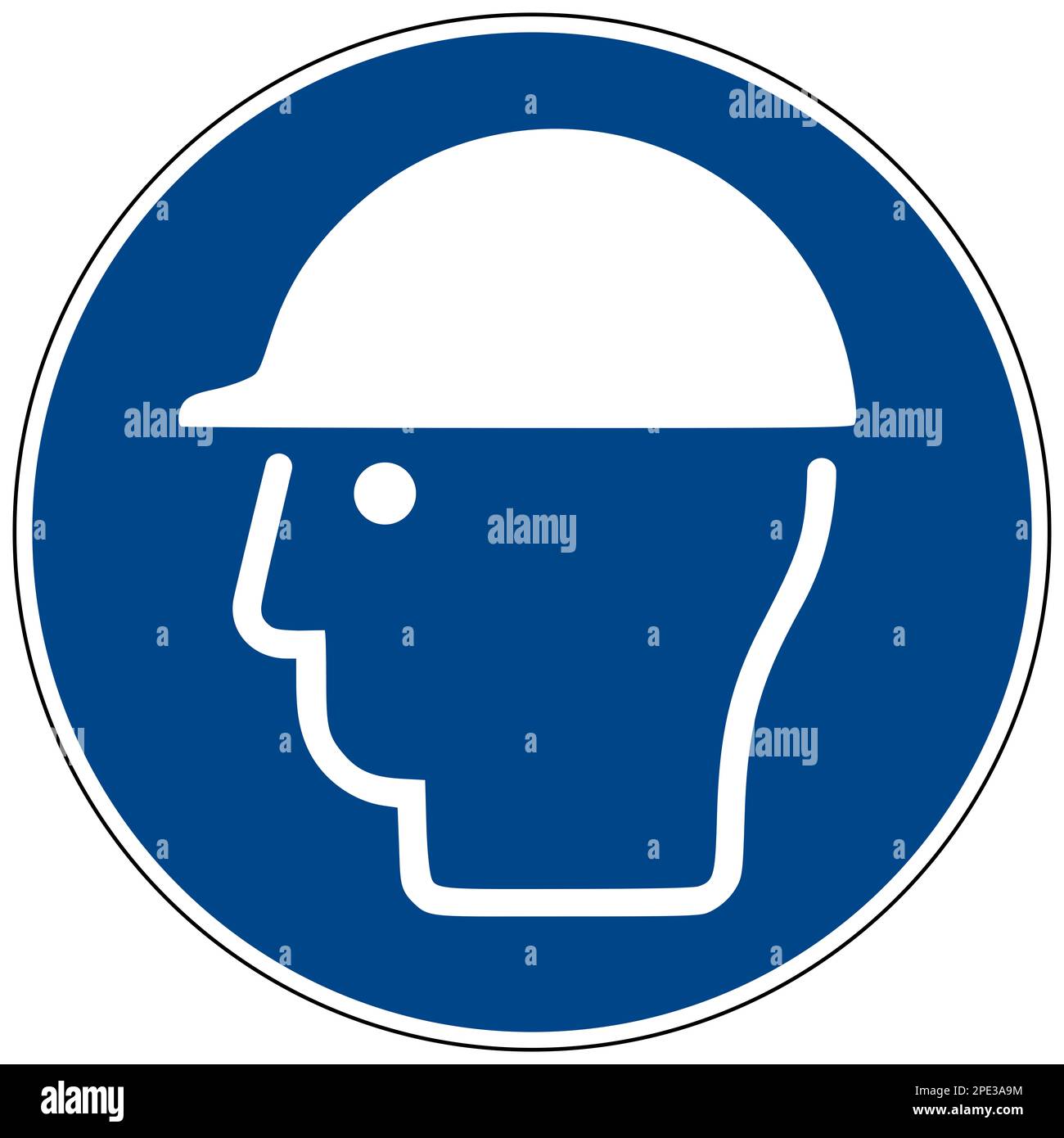 Wear helmet sign hi-res stock photography and images - Alamy