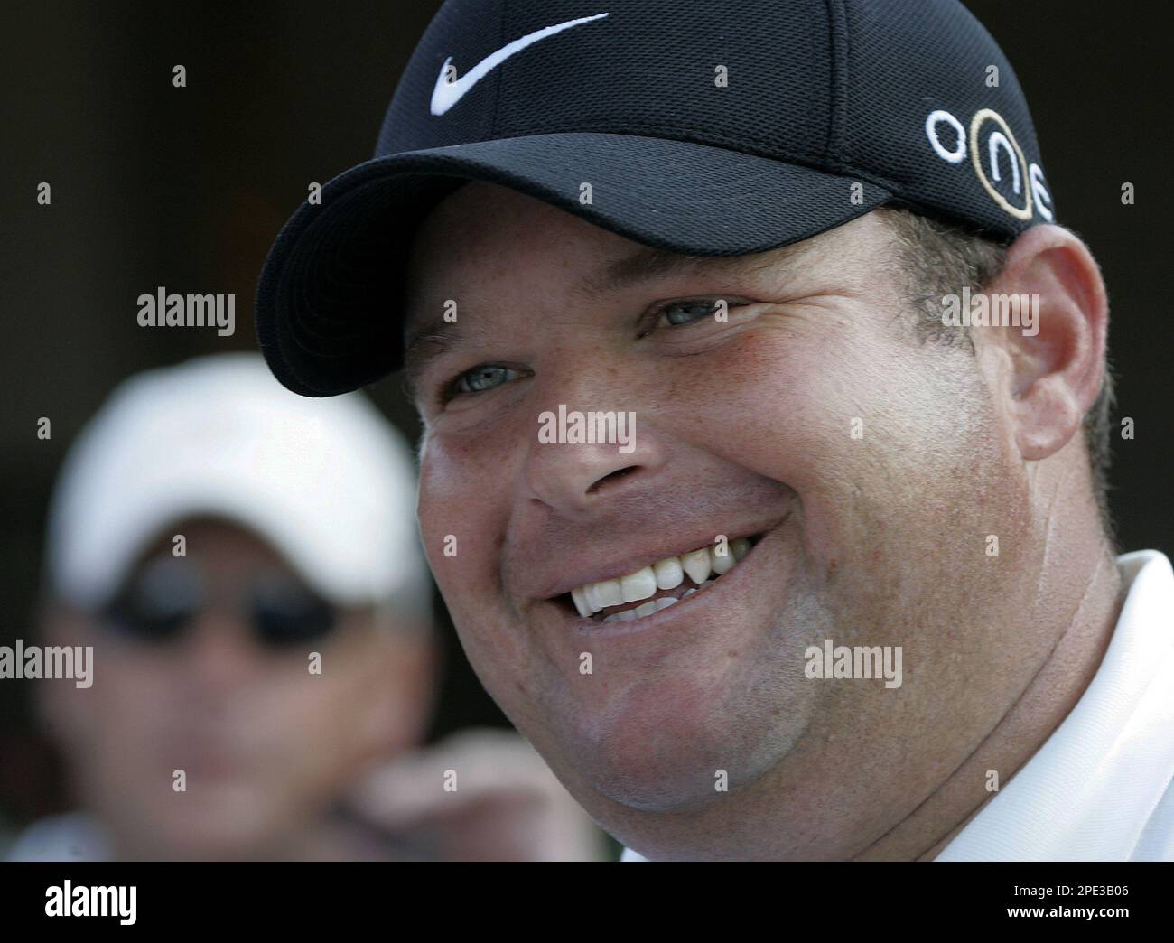 Jason Gore is all smiles at the end of his third round play in the ...