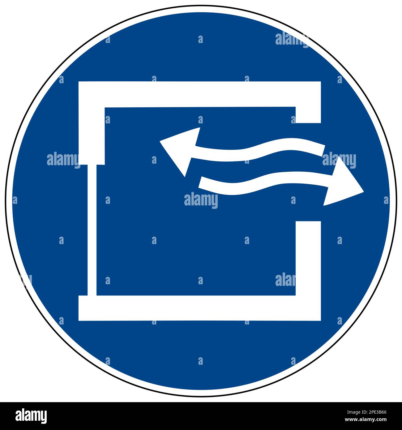ISO 7010 ensure continuous ventilation sign Stock Photo - Alamy ISO 7010 ensure continuous ventilation sign Stock Photo - Alamy