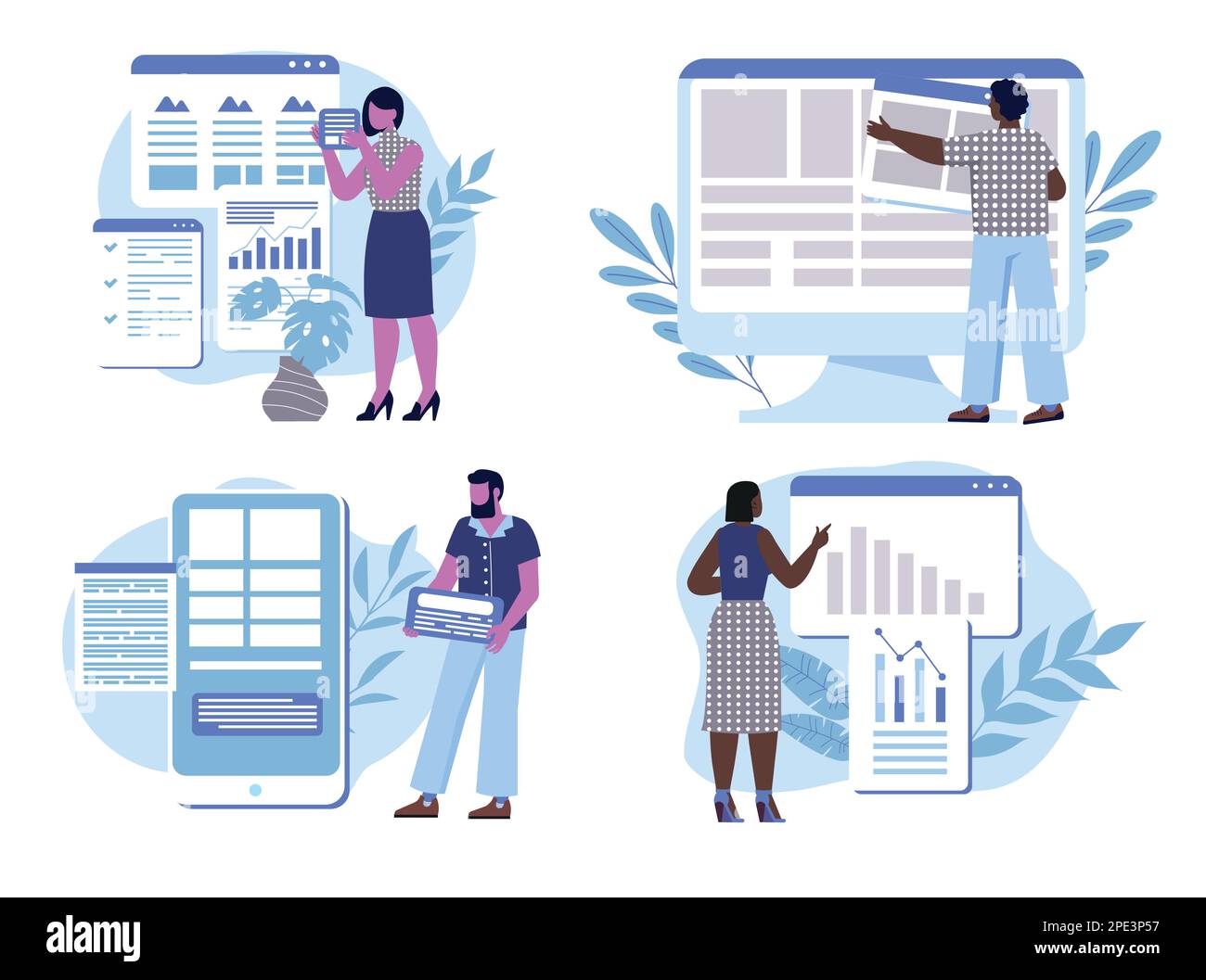 Adaptive programming set Stock Vector Image & Art - Alamy