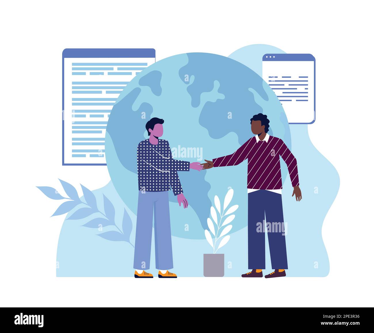 International employment concept Stock Vector Image & Art - Alamy