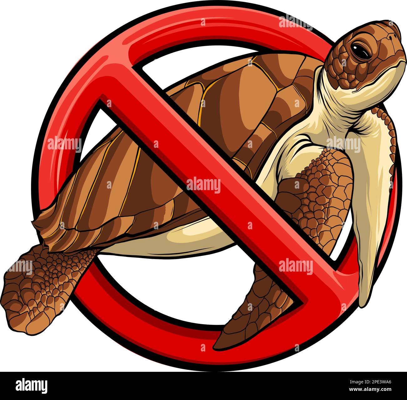 Amphibian warning sign Stock Vector Images - Alamy