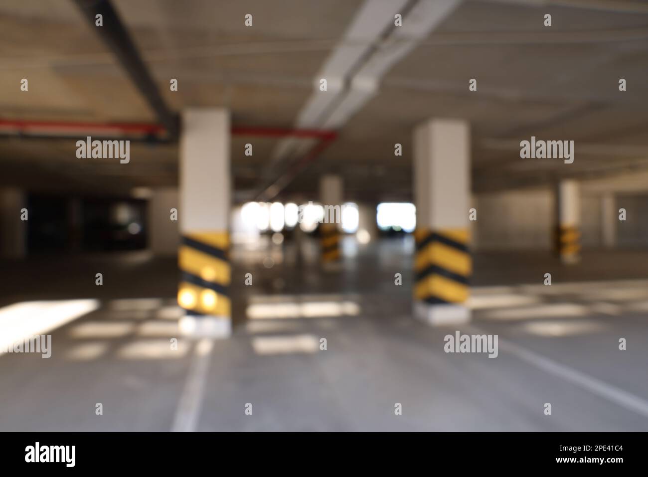 Modern parking garage ceiling hi-res stock photography and images - Alamy