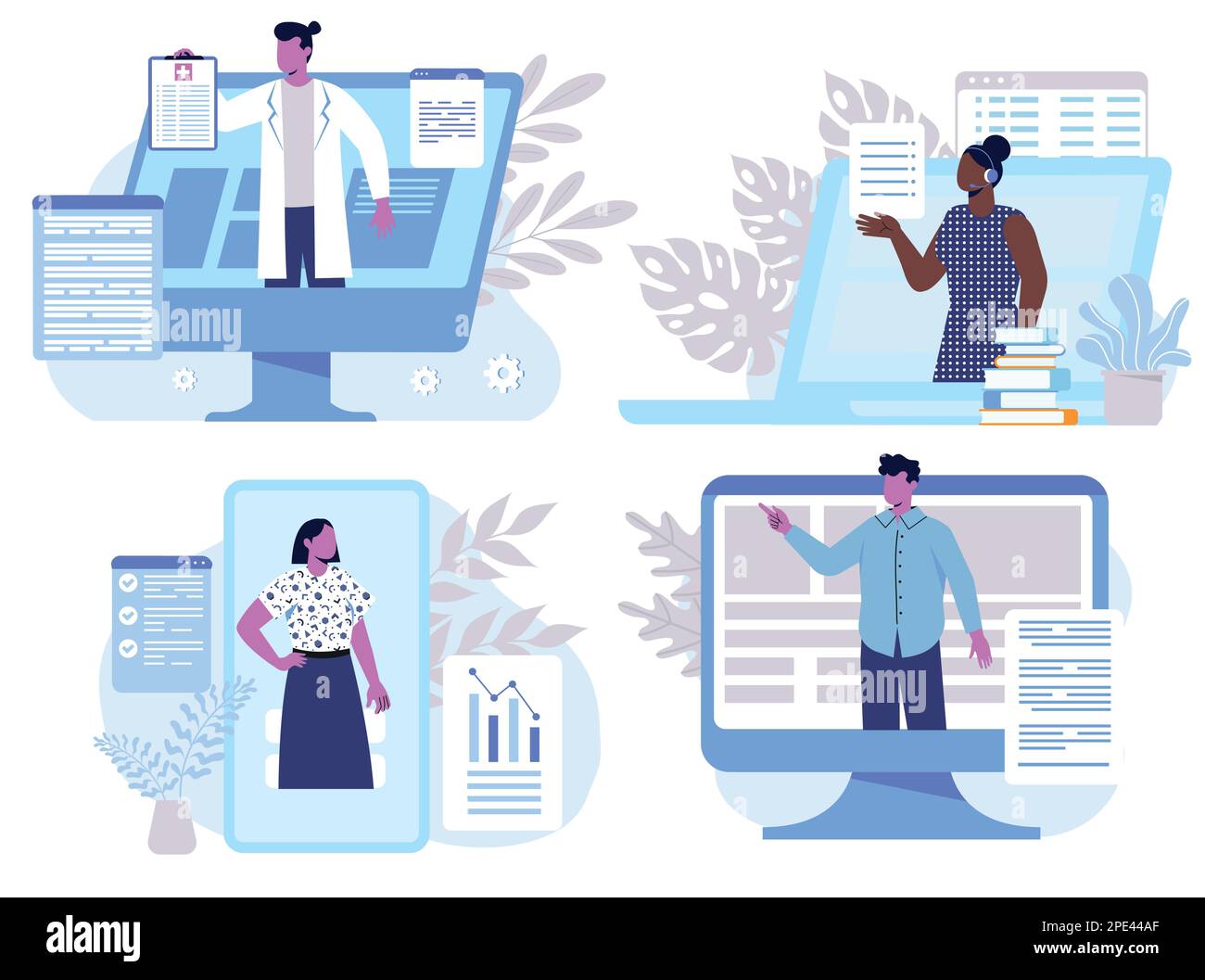 Virtual platforms Stock Vector Images - Alamy