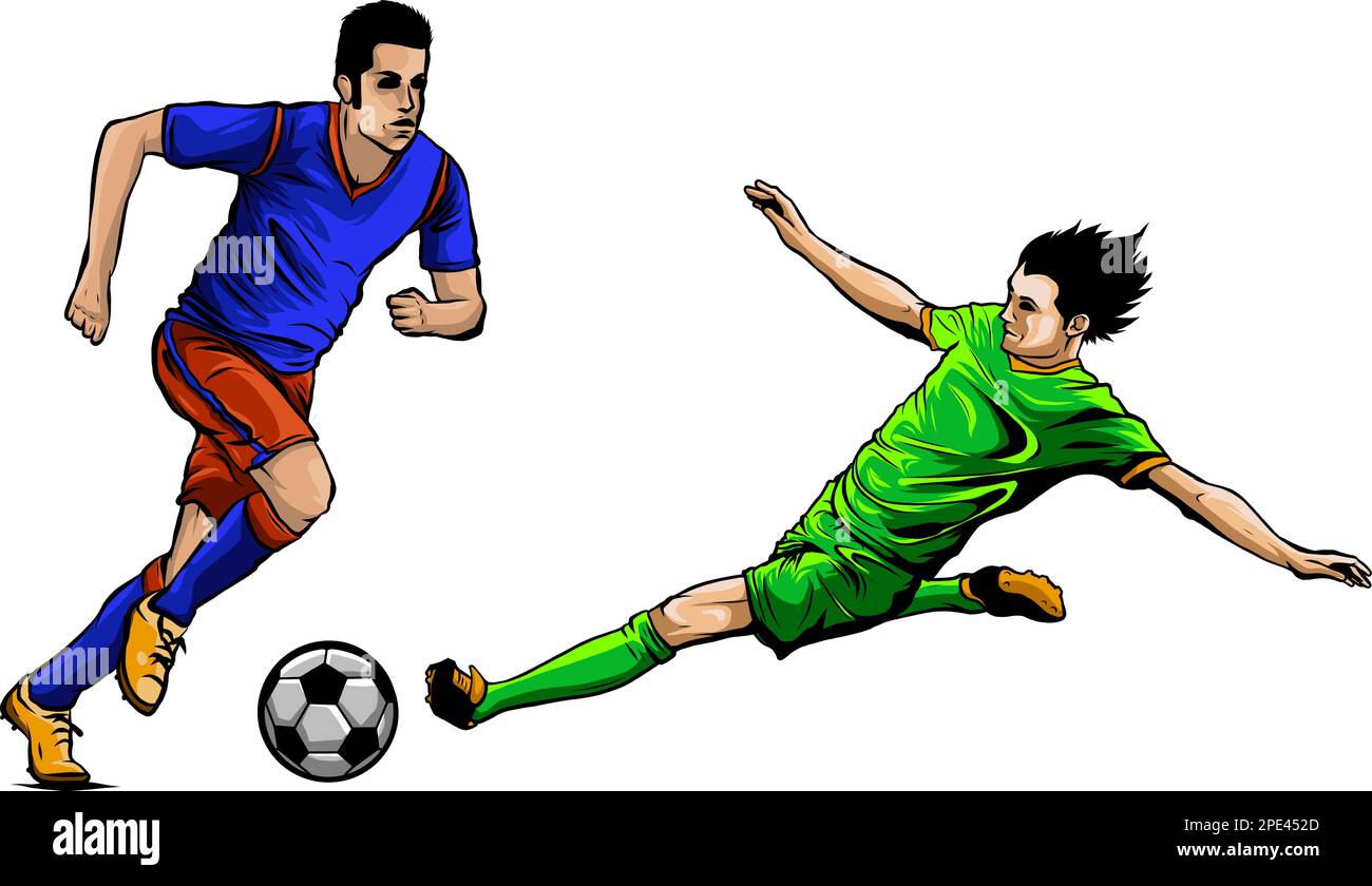 Kickball boy Stock Vector Images - Alamy