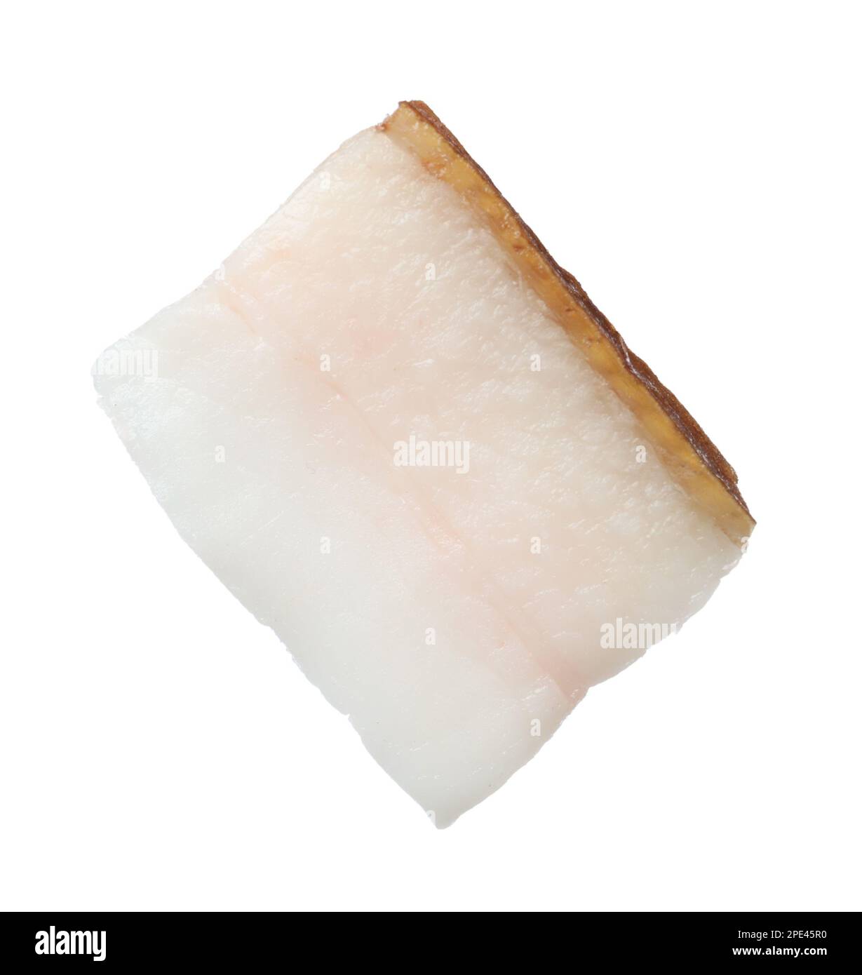 Piece salted salo pork Cut Out Stock Images & Pictures - Alamy