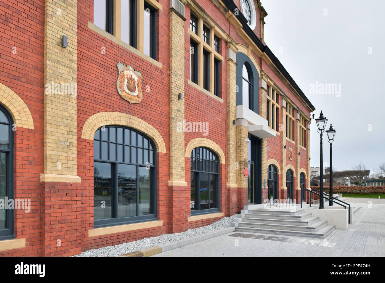 Edinburgh Scotland, UK 15 March 2023. Granton Station redevelopment ...