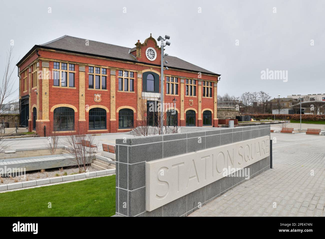 Edinburgh Scotland, UK 15 March 2023. Granton Station redevelopment ...
