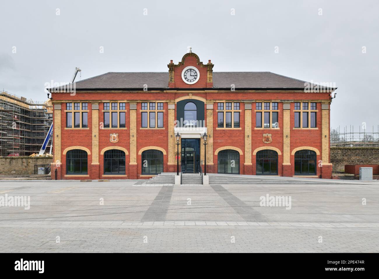 Edinburgh Scotland, UK 15 March 2023. Granton Station redevelopment ...
